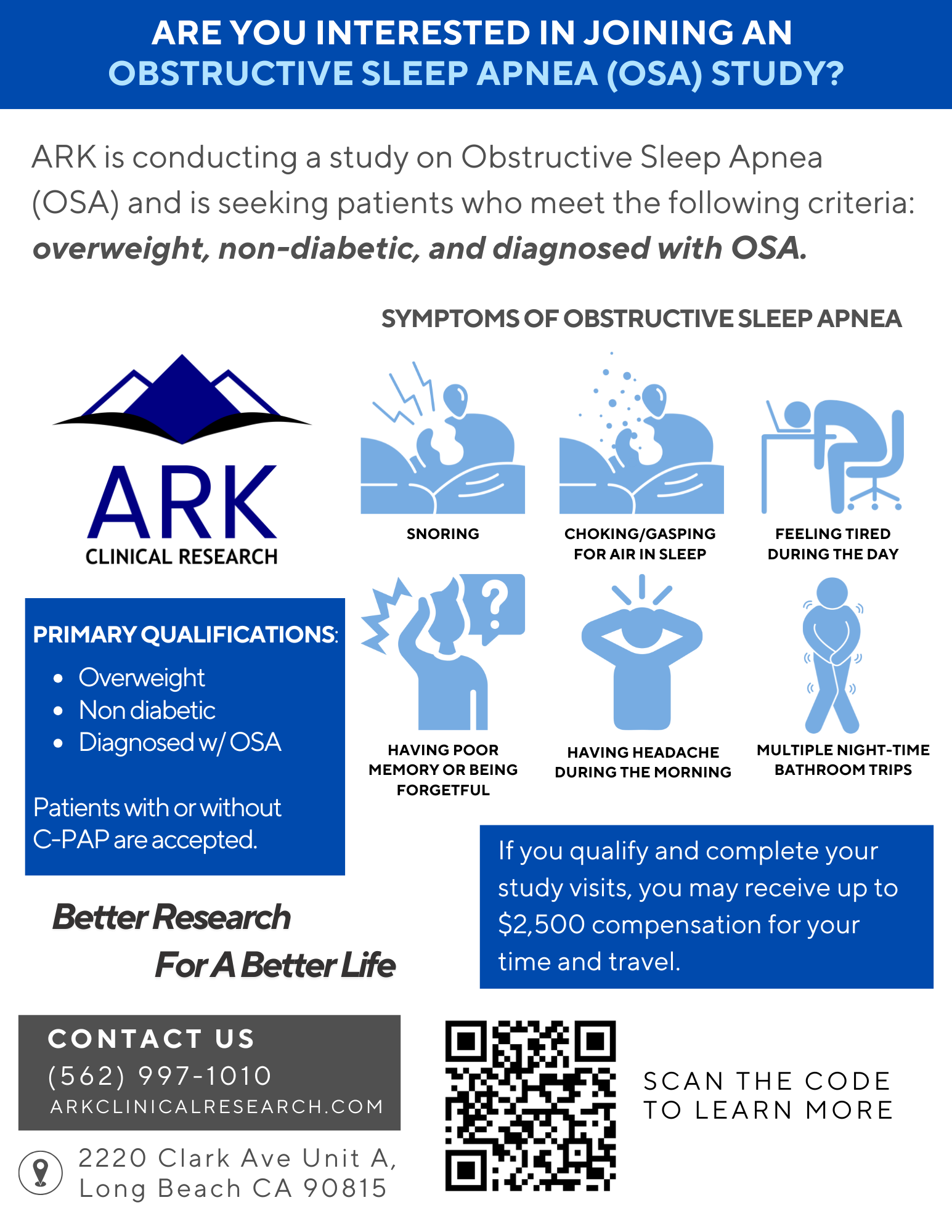 Metabolic Disease Study | ARK Clinical Research - Long Beach